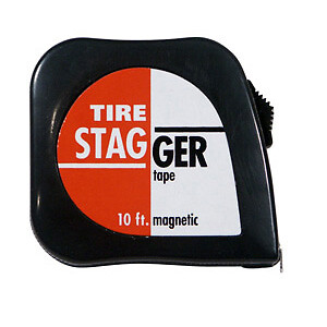 Tire Stagger Tape Measure 1/4" X 10' | eBay