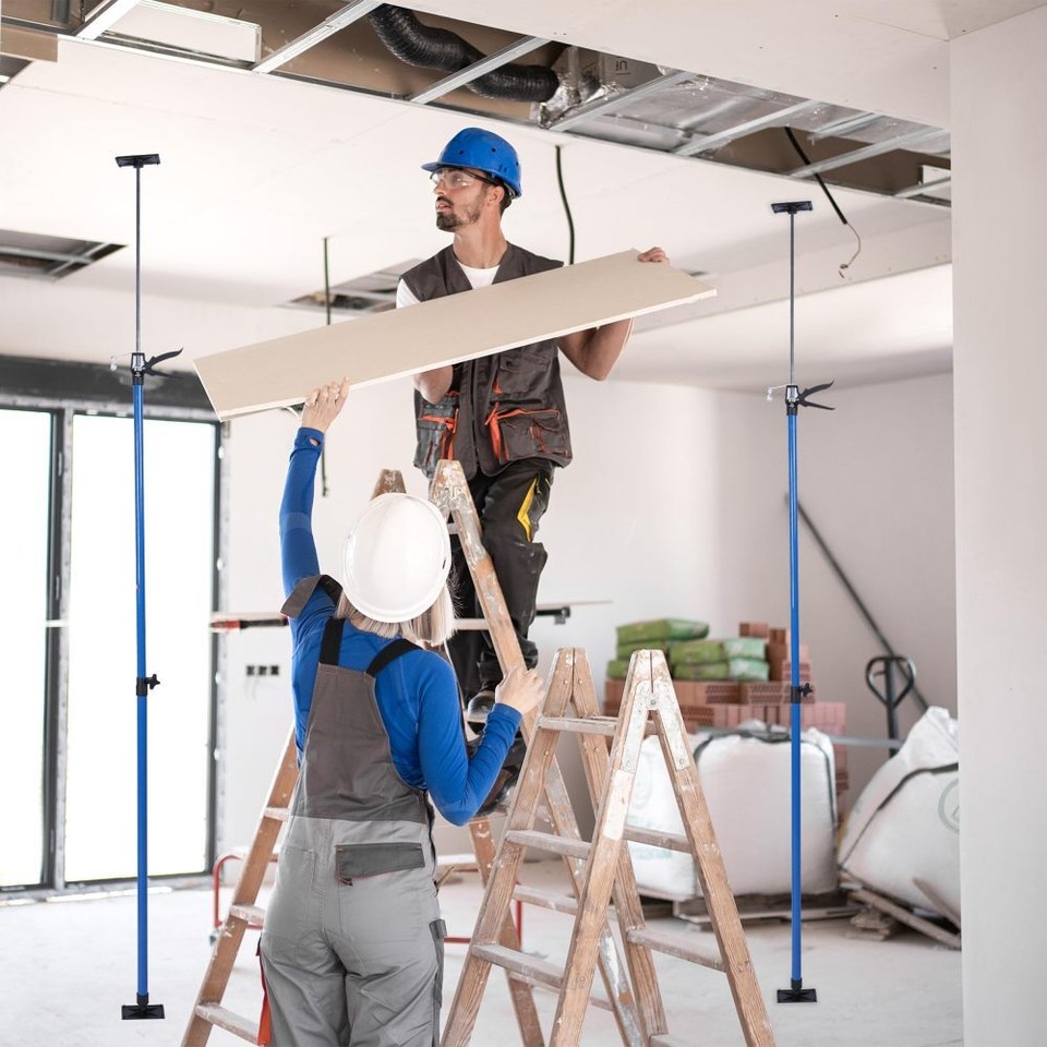 Adjustable Drywall Plasterboard Builder Ceiling Easy Support Props 115 ...