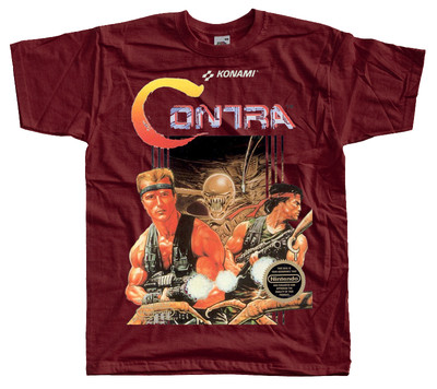 CONTRA BOX COVER NES game T SHIRT BRICK ALL SIZES S-5XL | eBay