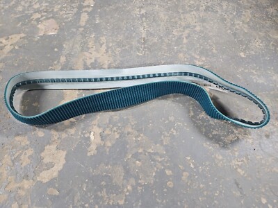 Rough Top Center V-Guide Belt 56.75" Long 2" Wide, Green | eBay
