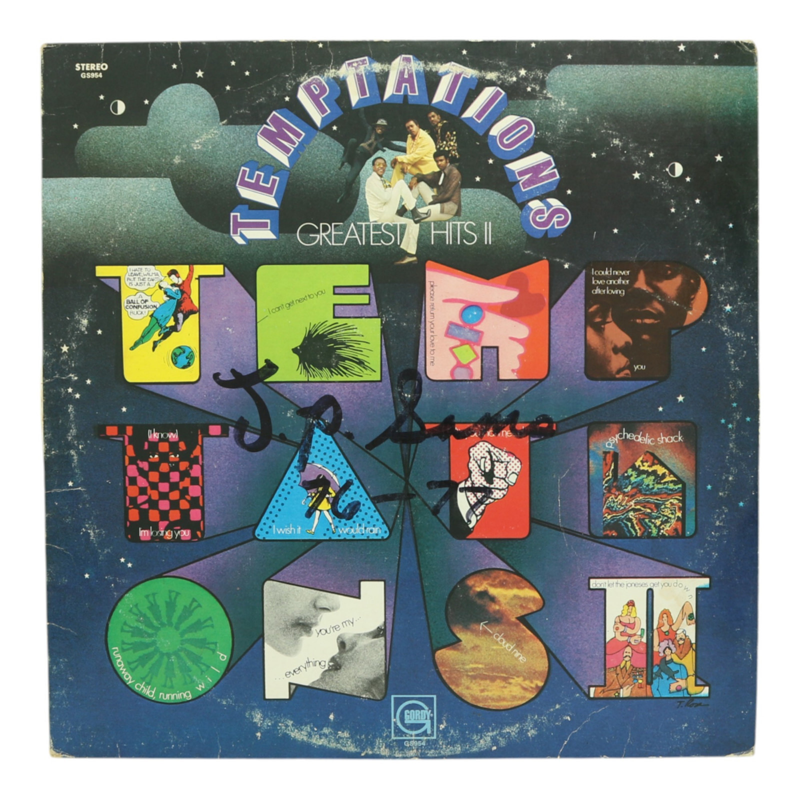 The Temptations Greatest Hits II LP Gordy GS956 VG Plays Well Soul Funk ...