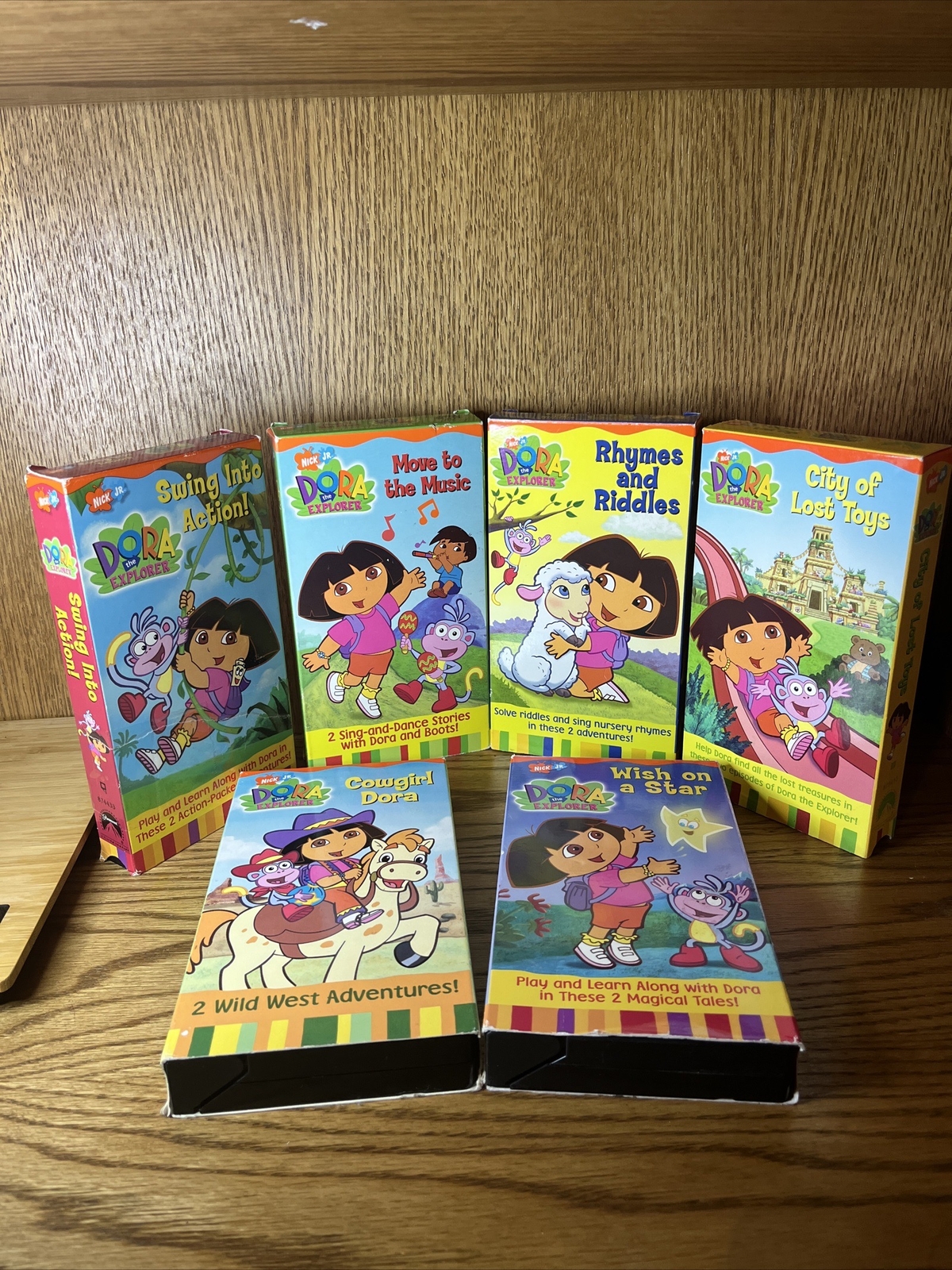 Dora The Explorer VHS Lot Of Six; Nick Jr. | Grelly USA