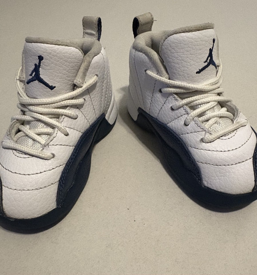 Nike Air Jordan XII 12 Retro French Blue Toddler Sz 7C 850000-113 W/Box ...