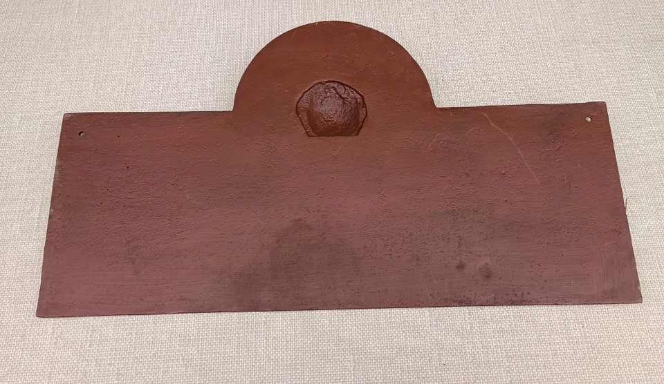 VINTAGE CAST IRON 'COUNTY POLICE' STATION SIGN 63 X 35CM | eBay UK