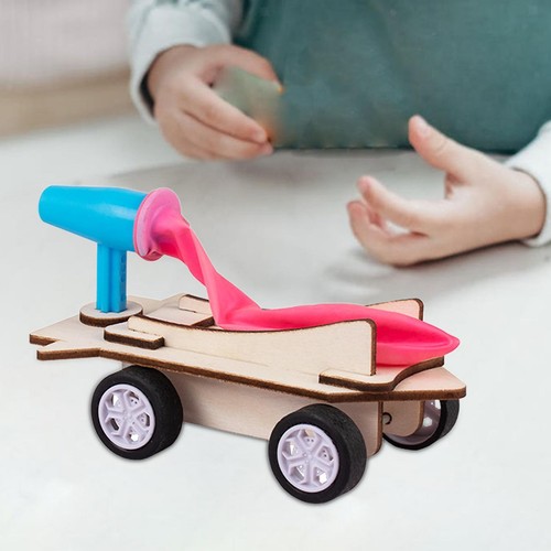 Balloon Race Vehicle Toy DIY Stem Projects 3D Puzzles Kids Educational Toys | eBay