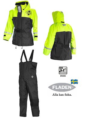 Schwimmanzug FLADEN 2.teiler, Flotation Jacket 846GS + Hose 857S | eBay.de