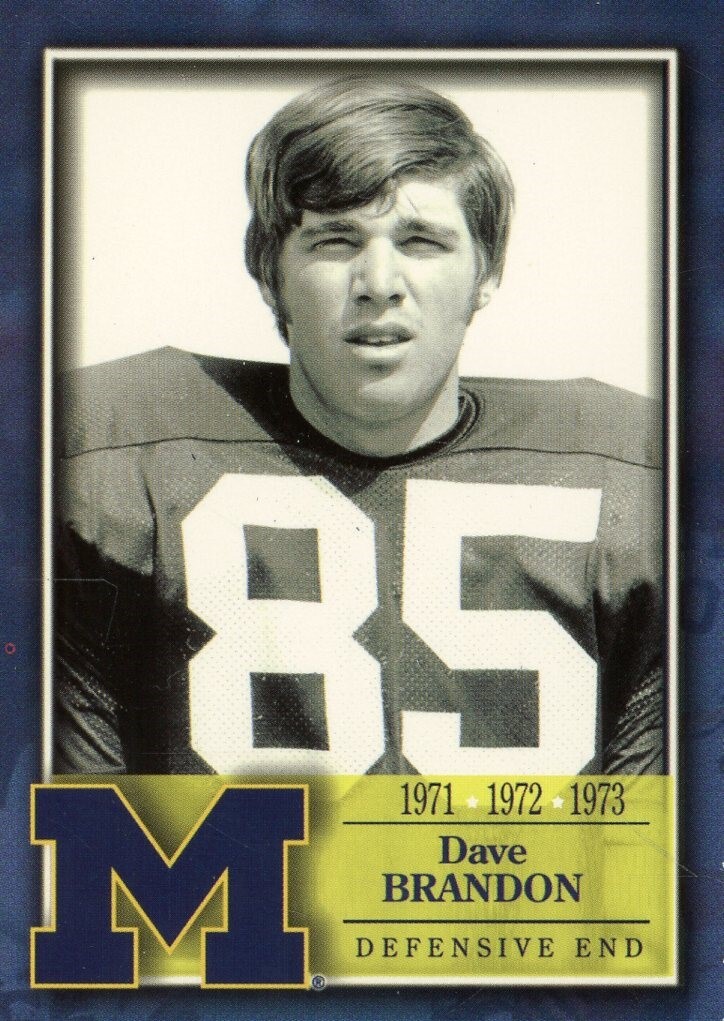 TK LEGACY MICHIGAN DAVE BRANDON #L79 | eBay