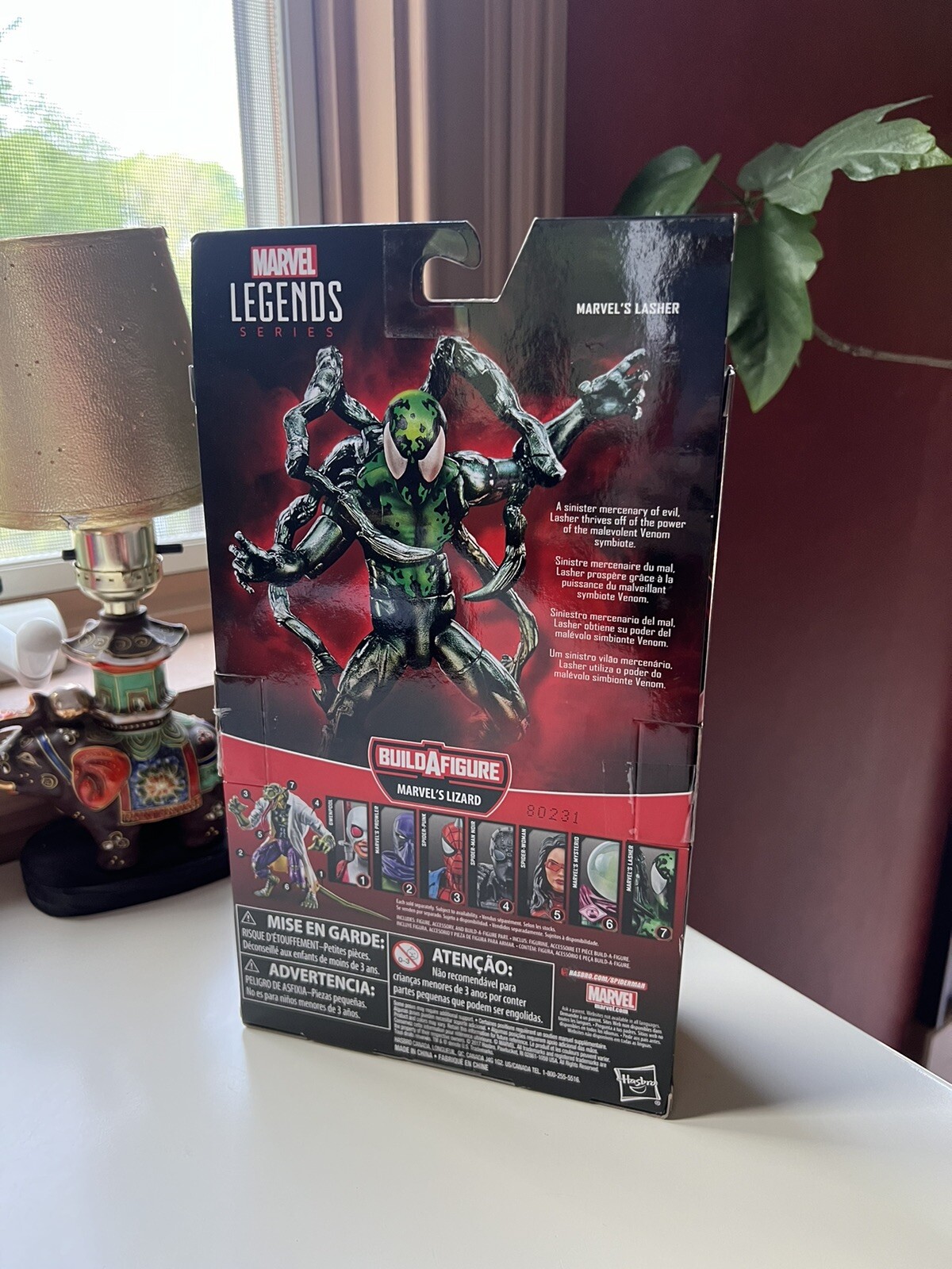 Hasbro Spider-Man Legends 6" Marvel's Lasher Action Figure for sale ...