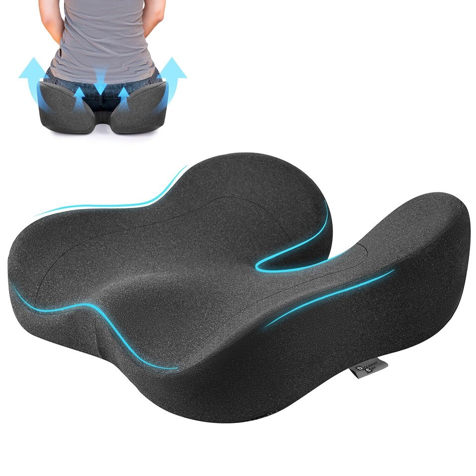 Cushion Lab Patented Pressure Relief Seat Cushion for Long Sitting ...