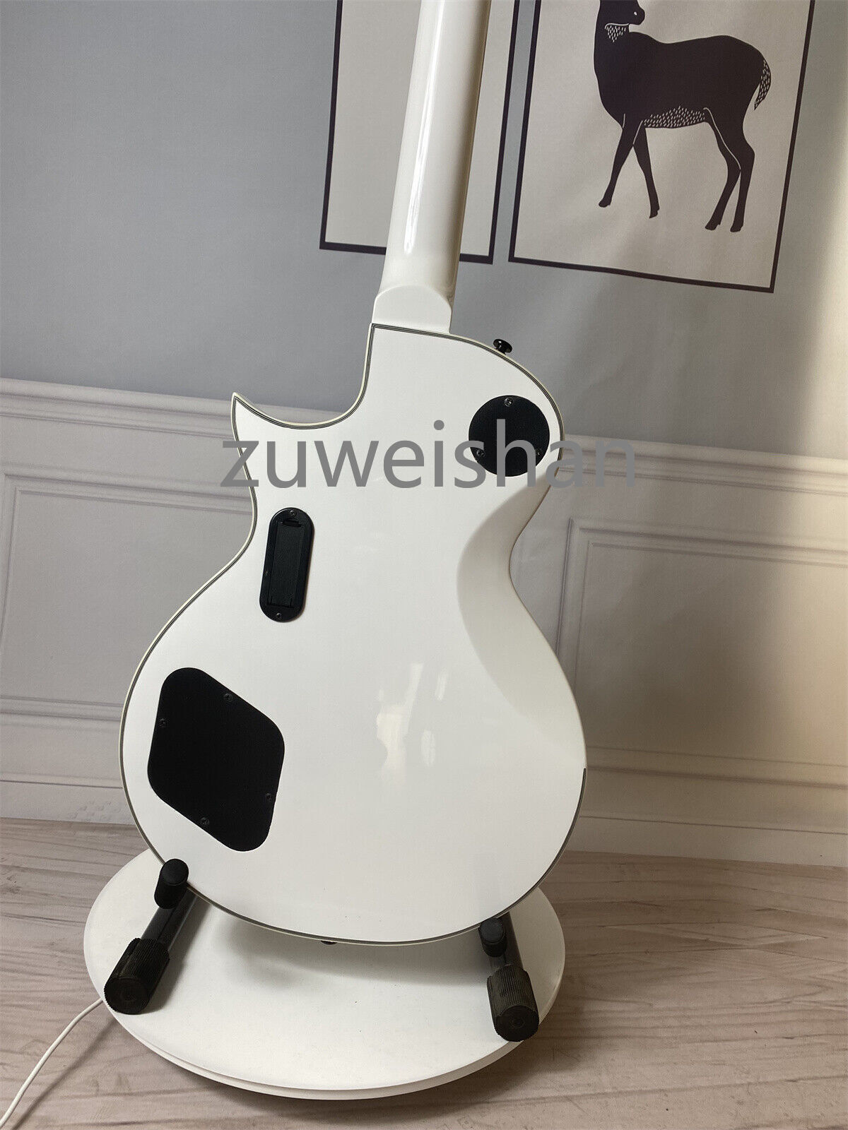 Solid Body Mahogany Electric Guitar 6 String Factory 2EMG Pickup HPL ...