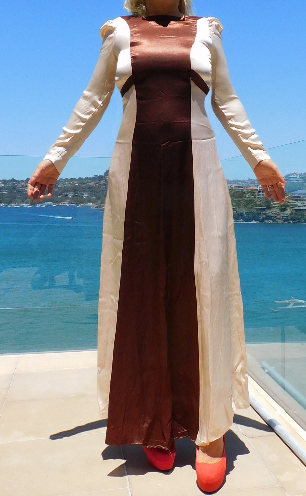 VINTAGE Goddess Glamour 1960s-70s Original Retro Red … - Gem