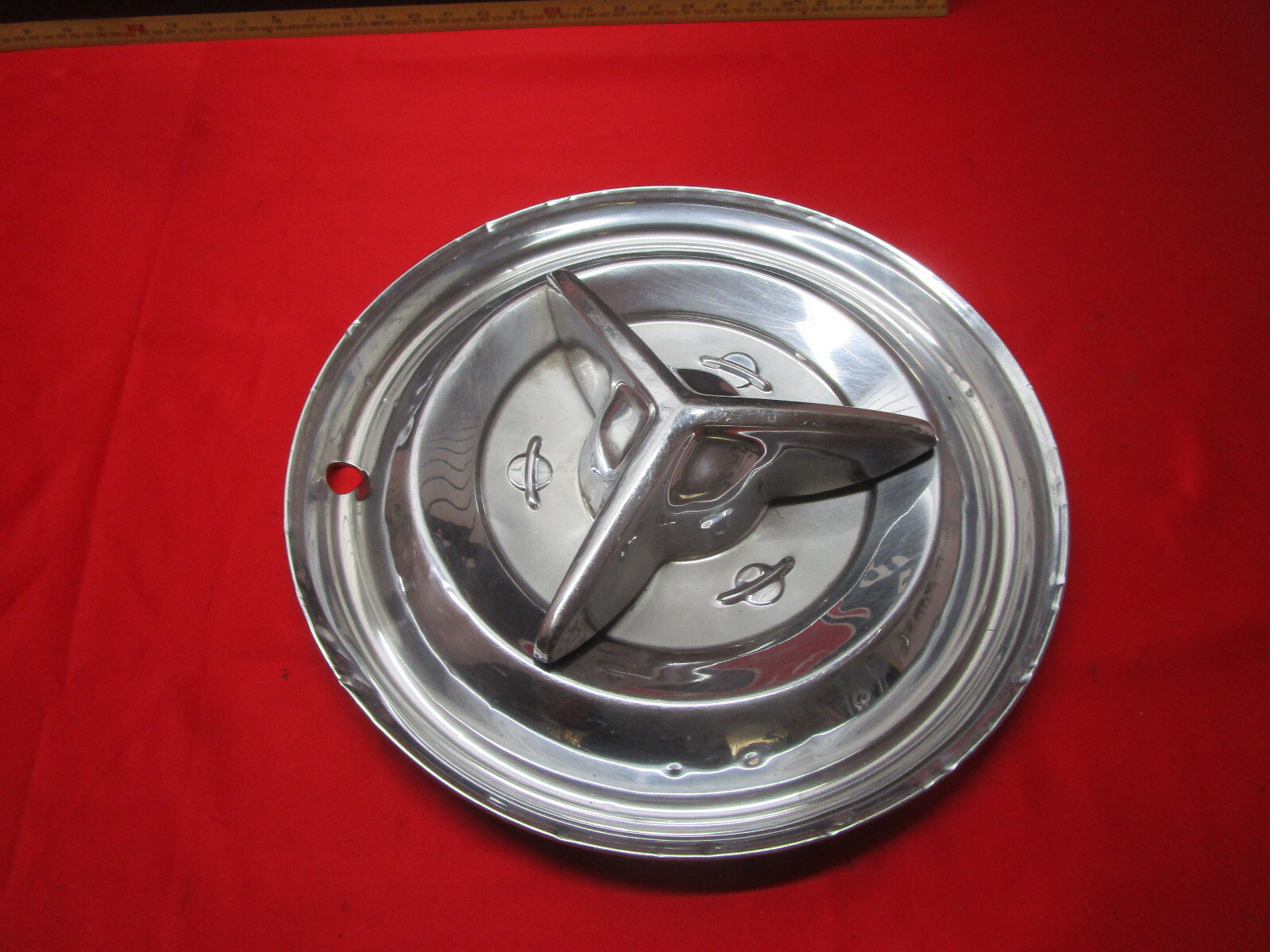 1956 OLDSMOBILE HUBCAP WHEEL COVER WITH SPINNER FIT 15 INCH WHEEL | eBay