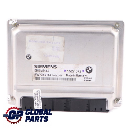BMW Z4 E85 2.5i M54 192HP Engine ECU Control Unit Module DME 7527072 ...