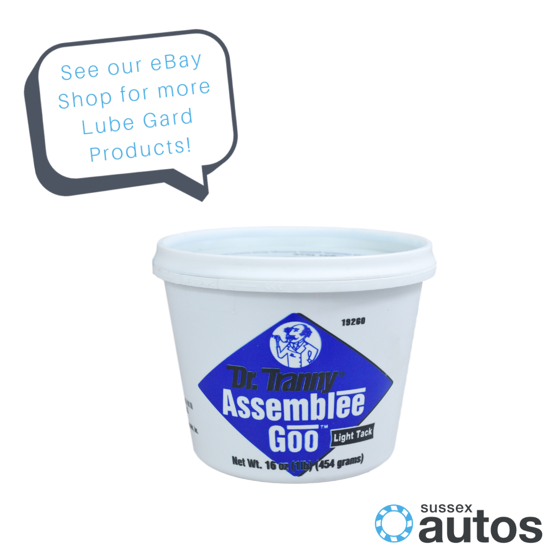 Lube Gard Dr. Tranny Assemblee BLUE Goo - 16oz Transmission Assembly ...