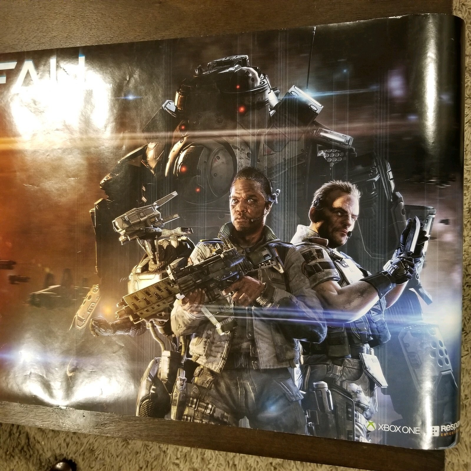 Titanfall XBOX ONE Poster Huge 55 X 19 Rare | eBay