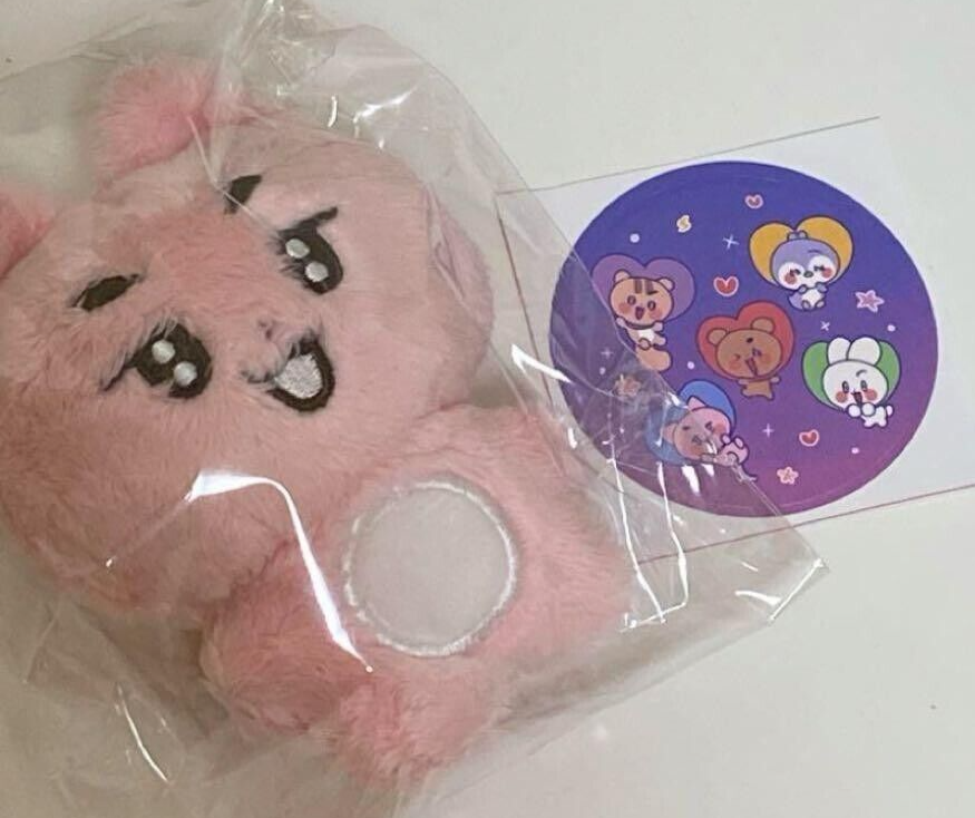 TOMORROW X TOGETHER TXT Yeonjun Plush doll Mascot Pobatu 10cm Sticker ...