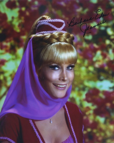 BARBARA EDEN SIGNED AUTOGRAPHED I DREAM OF JEANNIE COLOR PHOTO | eBay ...