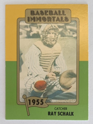 1980-87 SSPC Baseball Immortals - #78 Ray Schalk for sale online | eBay