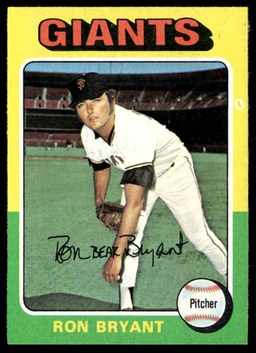 1975 Topps Ron Bryant San Francisco Giants #265 | eBay