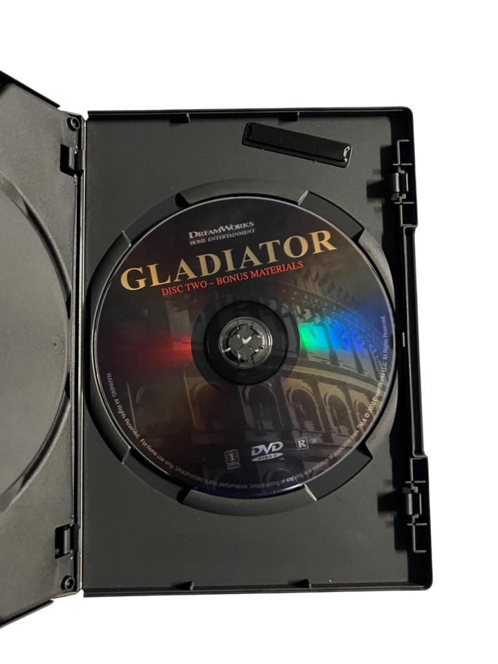 Gladiator 2000 DVD Signature Selection Russell Crowe Joaquin Phoenix Pre-Owned | eBay