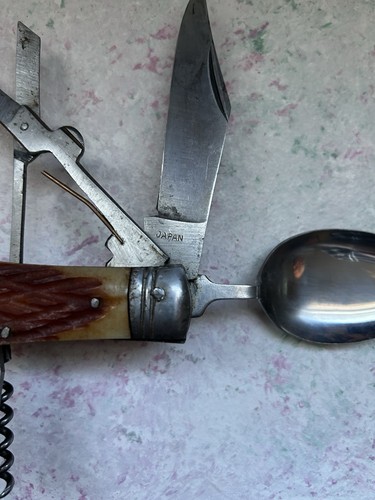 VINTAGE MULTI-TOOL FOLDING CAMPING KNIFE - 8 TOOLS | eBay