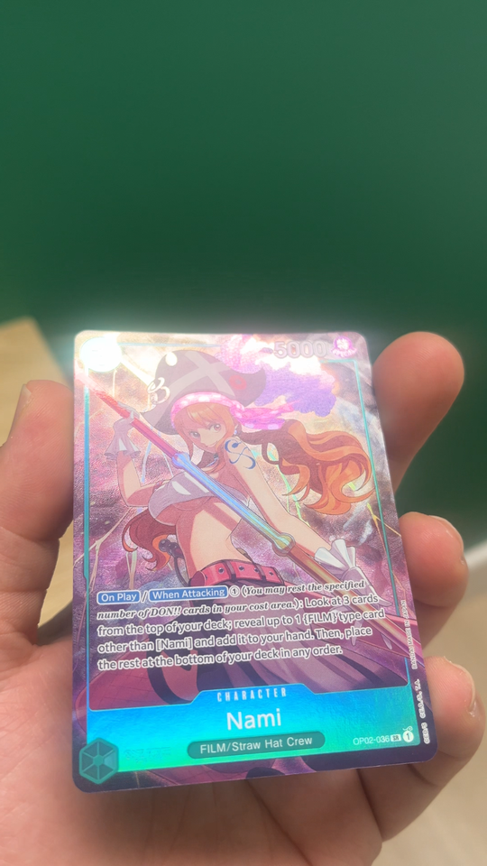 Nami Premium Card Collection Best Selection Vol. 1 OP02-036 One Piece ...