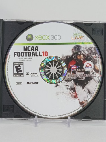 NCAA Football 10 (Microsoft Xbox 360, 2009) Tested Working College ...