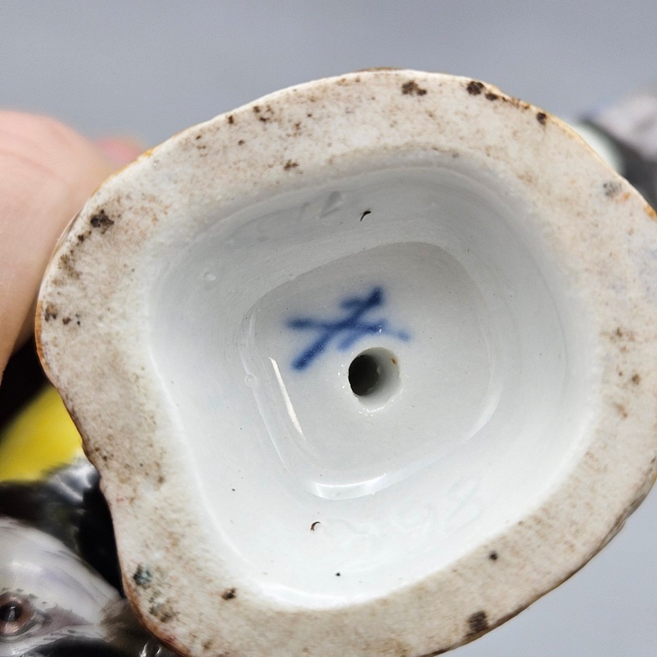 Vintage Meissen Bird on a Rock Figure - 77257 | eBay