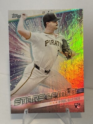 2024 Topps Update Stars of MLB Paul Skenes ROOKIE #SMLB-64. Pittsburgh ...