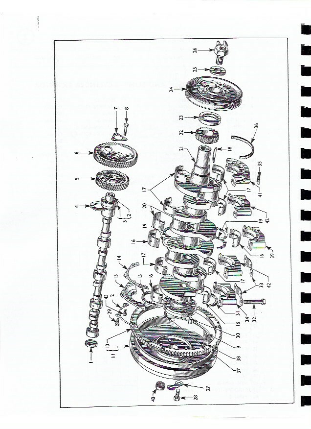 Ford Industrial Engine Parts Manual Catalog Diesel & Petrol 4 6 ...