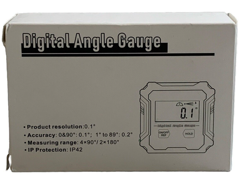 USB Digital Angle Finder 3 in 1 Magnetic Protractor Laser Level Box ...