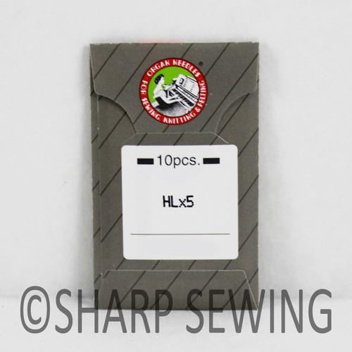 QUILTING NEEDLES FLAT SHANK 10 EACH HLX5 #16 ORGAN | eBay