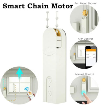 DIY Smart Chain Roller Blind Shade Shutter Drive Motor Power By APP ...