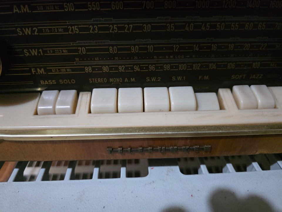 Telefunken Allegro Model 5083W Radio Tested And Works! Nice Condition ...