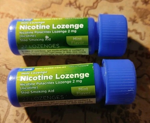 Amazon Basic Care Nicotine Polacrilex Gum 2mg MINT Flavor 27 PC. X2 | eBay