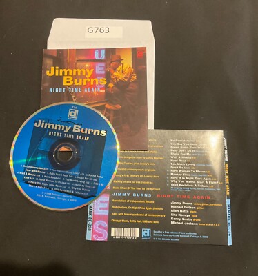 Night Time Again by Burns, Jimmy (CD, 1999) No Case #G763 | eBay