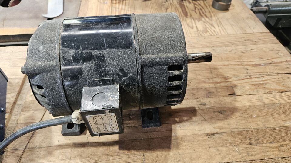 Vintage Walker Turner Table Saw 3-phase, 1 Hp Motor With Switch | eBay