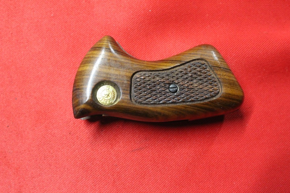 Factory Taurus Model Small Frame Revolver Wood Grips & Screw | eBay