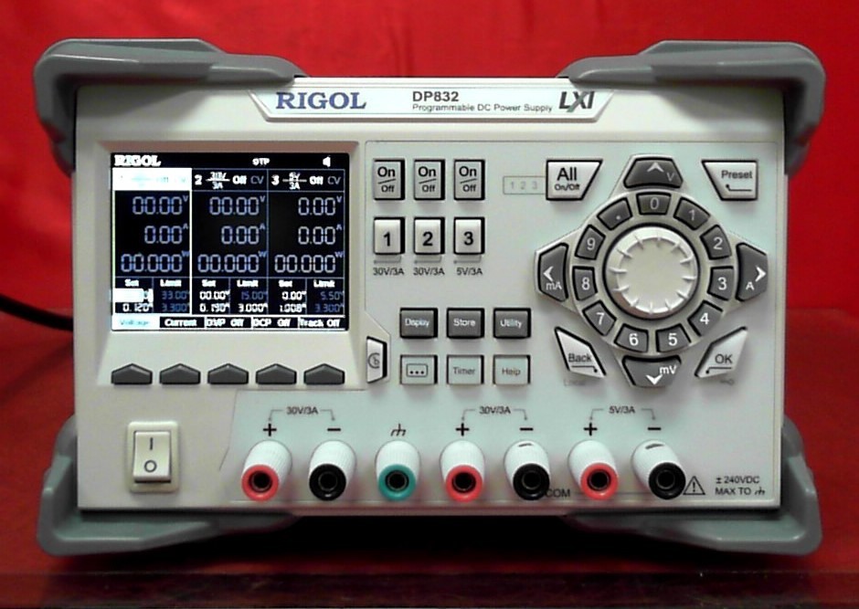 Rigol DP832 Triple Output 195 Watt Power Supply, DP8C174404766 696536949922| eBay