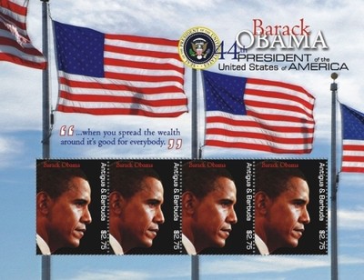 Antigua and Barbuda - 2009 President Barack Obama Stamp - MNH | eBay