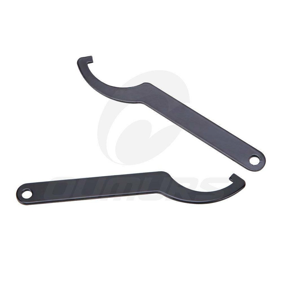 Universal 2pcs Motorcycle Shock Tool Spanner Wrench For ATV Snowmobile ...
