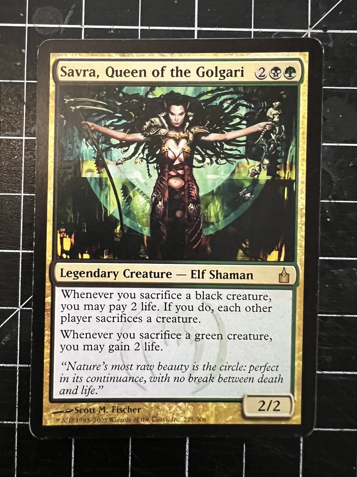 MTG Savra, Queen of the Golgari Ravnica 225/306 Regular Rare for sale ...
