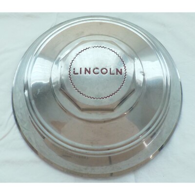 Lincoln Chrome Hubcap 12 Inch | eBay