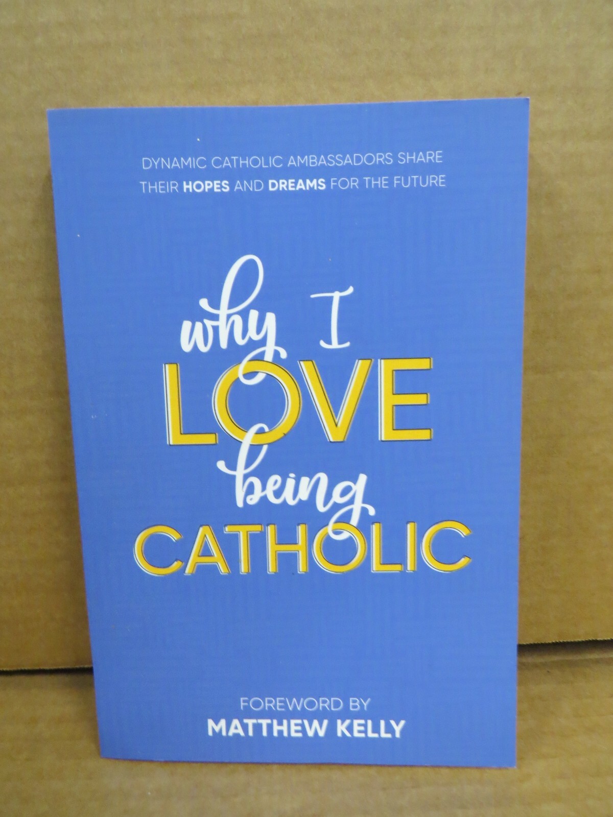 Why I Love Being Catholic by Matthew Kelly; Dynamic Catholic 2018 PB ...