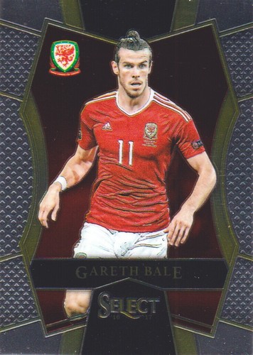 2016-17 Panini Select Soccer Trading Card #166 Gareth Bale Wales | eBay