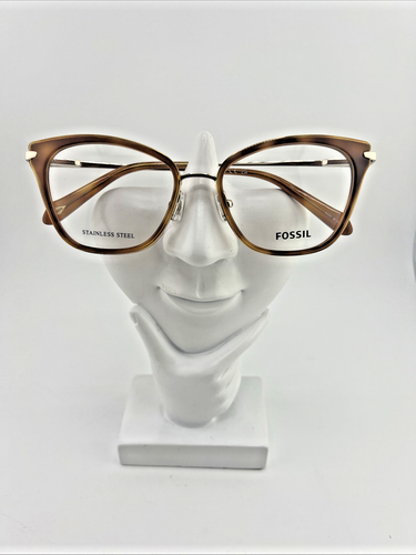Fossil FOS 7162 Authentic Designer Eyeglasses Frames Havana 086 53-17 ...