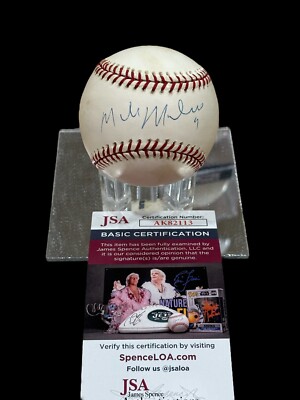 Mike Modano Dallas Stars Olympic Silver Medal HOF Signed Autograph ...