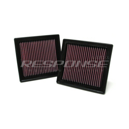 K&N 33-2399 Air Intake Filter Set Fits 350Z 370Z EX35 EX37 G25 G35 G37 ...
