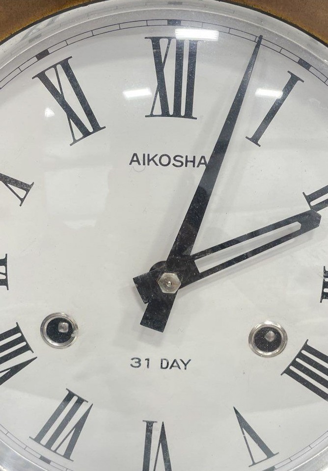 Aikosha 31 Day Striking Wall Pendulum Clock - Japan With Key | eBay