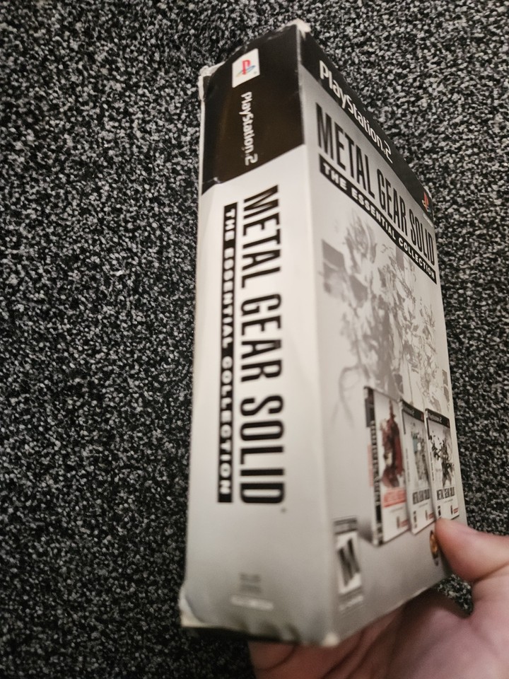 Metal Gear Solid The Essential Collection Sony Ps2 Game Rare | eBay
